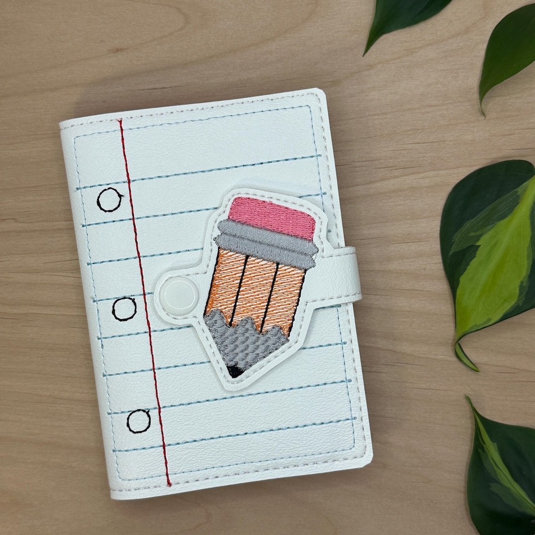 Mini Notebook Cover, Mini Composition Book Cover, Reusable Mini ...