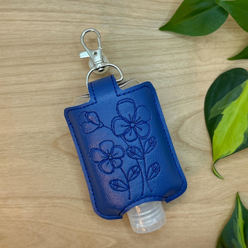 Hand Sanitize Holder Keychain - Etsy