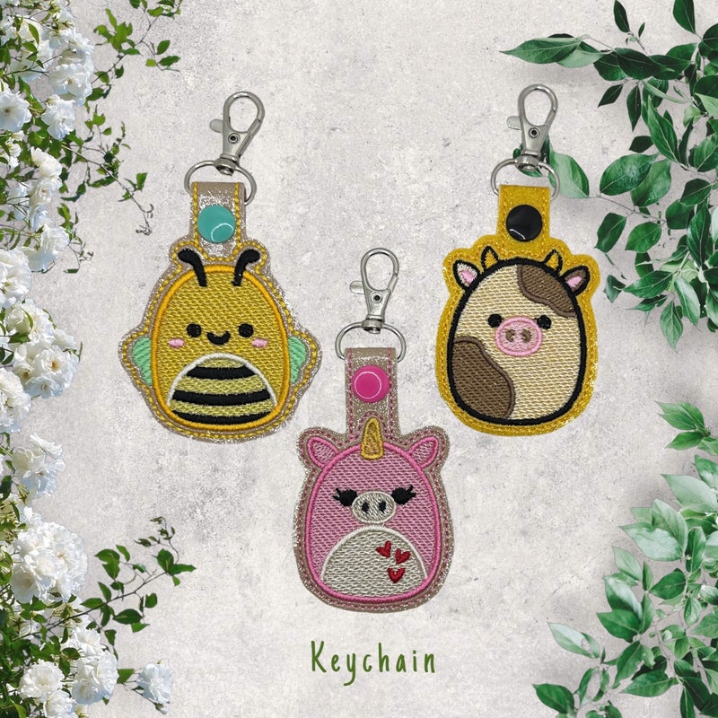 Squishmallows Keychain - Etsy