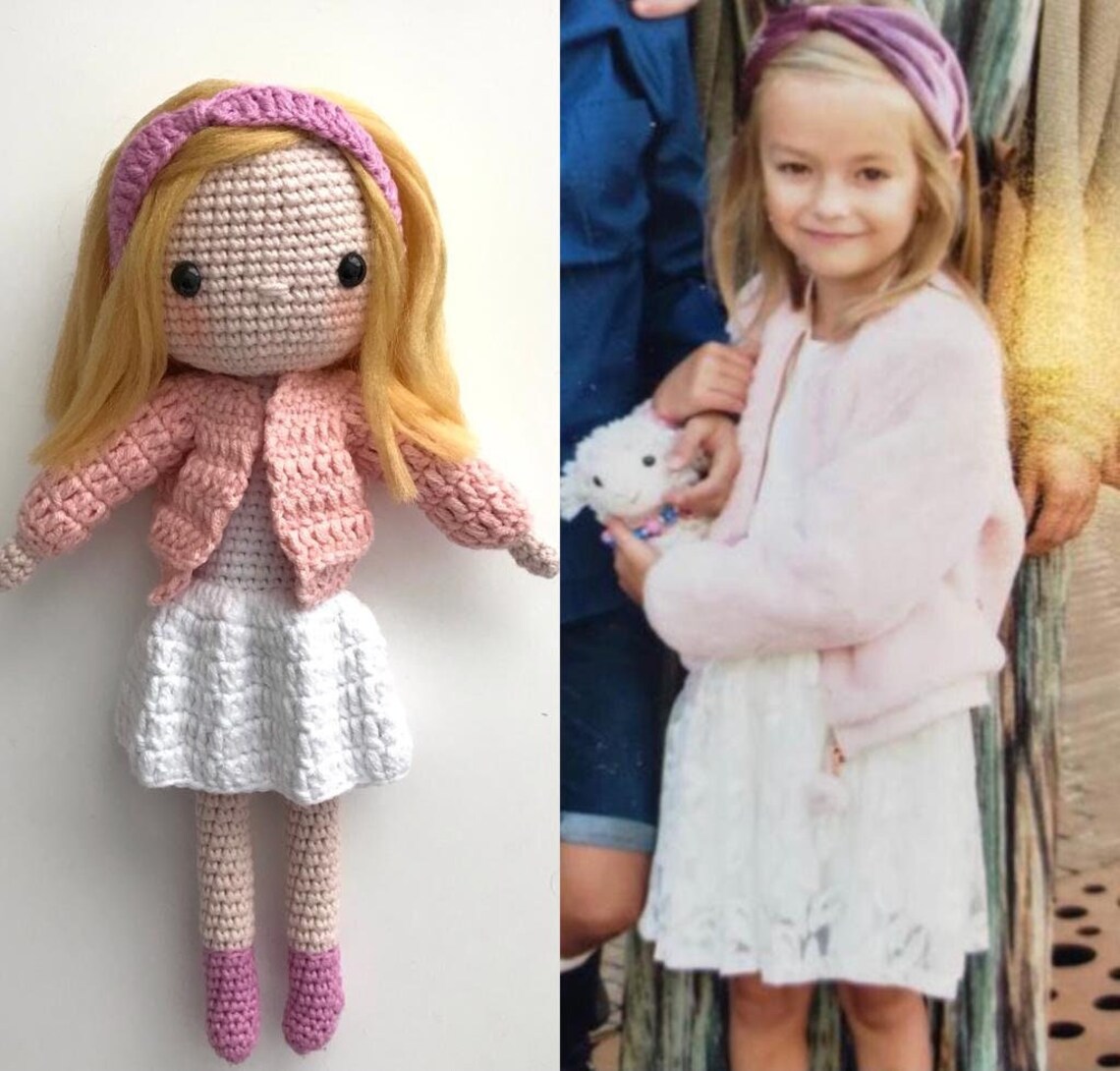 CUSTOM CROCHET DOLL Will Make It With Your Pattern or Photo. - Etsy