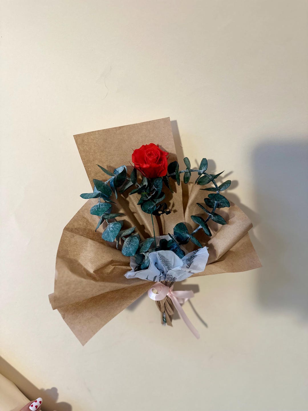 Bella Bouquet Bella Et Fleur Bouquet With Dried Flower Roses Rich ...