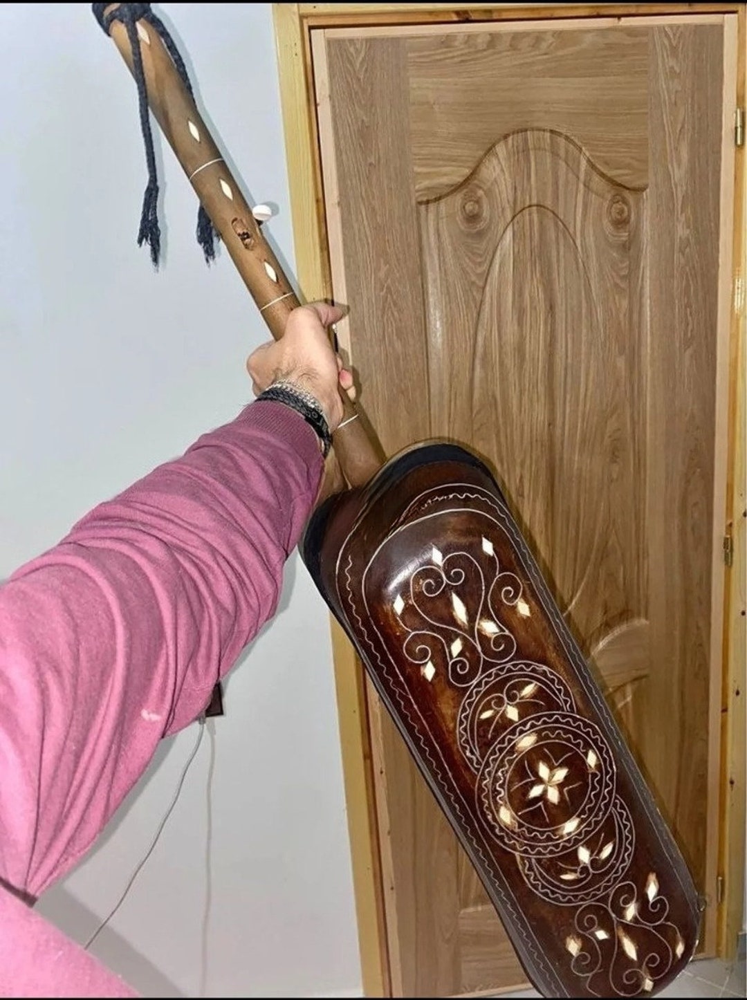 Moroccan Gnaoua Instruments, Gnawa, Soul Music Guembri Bass Gnawa ...