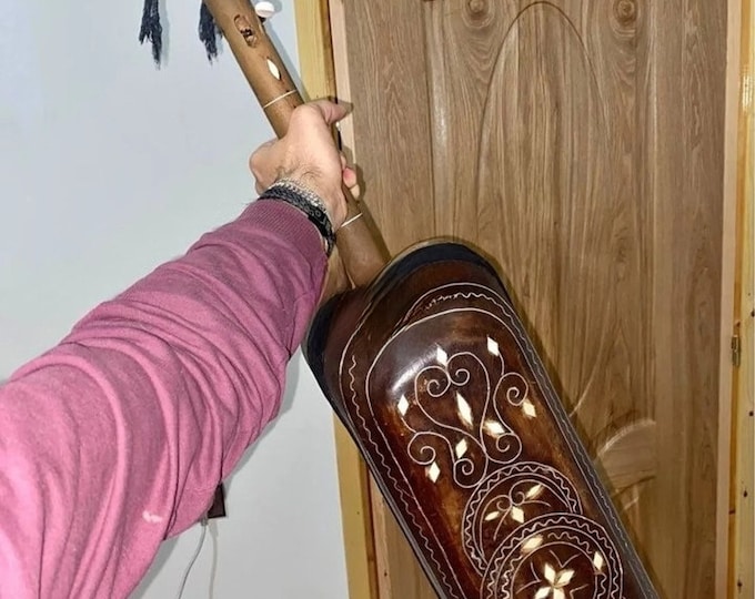 Moroccan Gnaoua Instruments, Gnawa, Soul Music Guembri Bass Gnawa ...