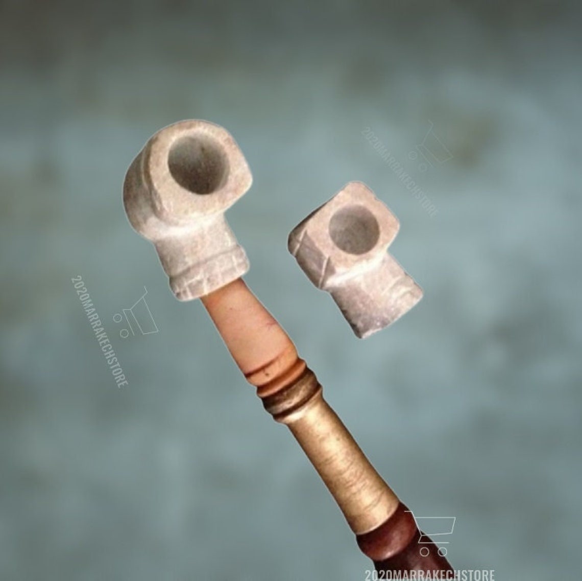 Set of 4 Moroccan Stone Sebsi Bowl for Wooden Sebsi Morocco - Etsy