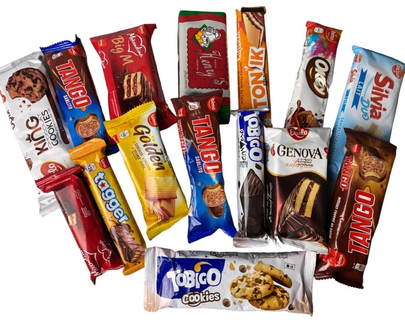 Box of 12 Best Moroccan Cookies and Snacks Only Found in Morocco, Bimo ...