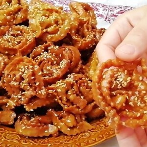 Fedex Shipping,shabakia Made of Almonds, Moroccan Chebakia Handmade ...