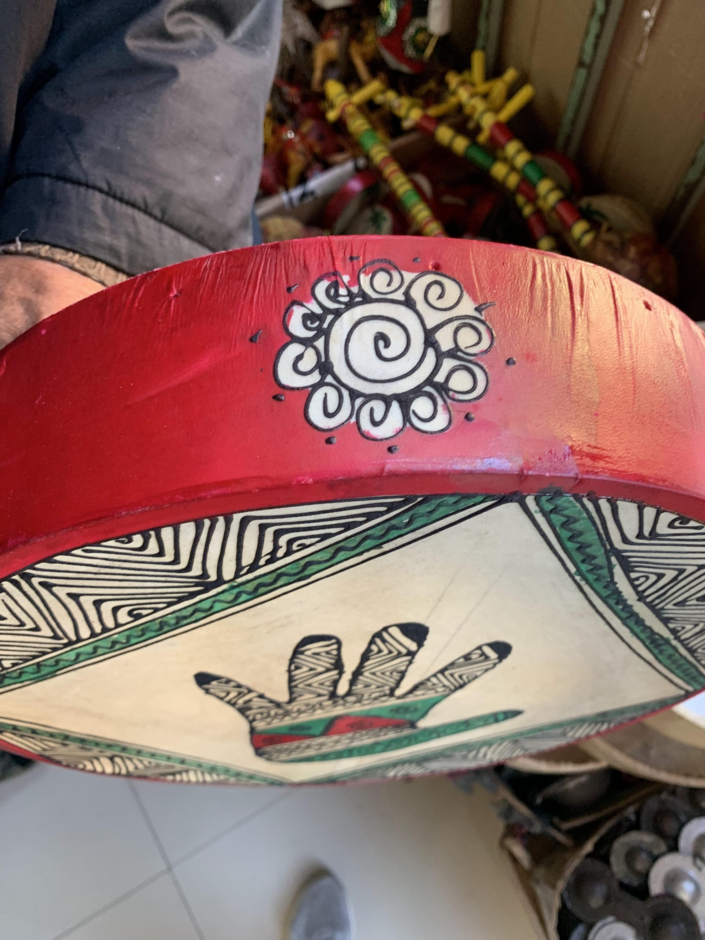 The Bendir is a Traditional Frame Drum North Africa Moroccan ...