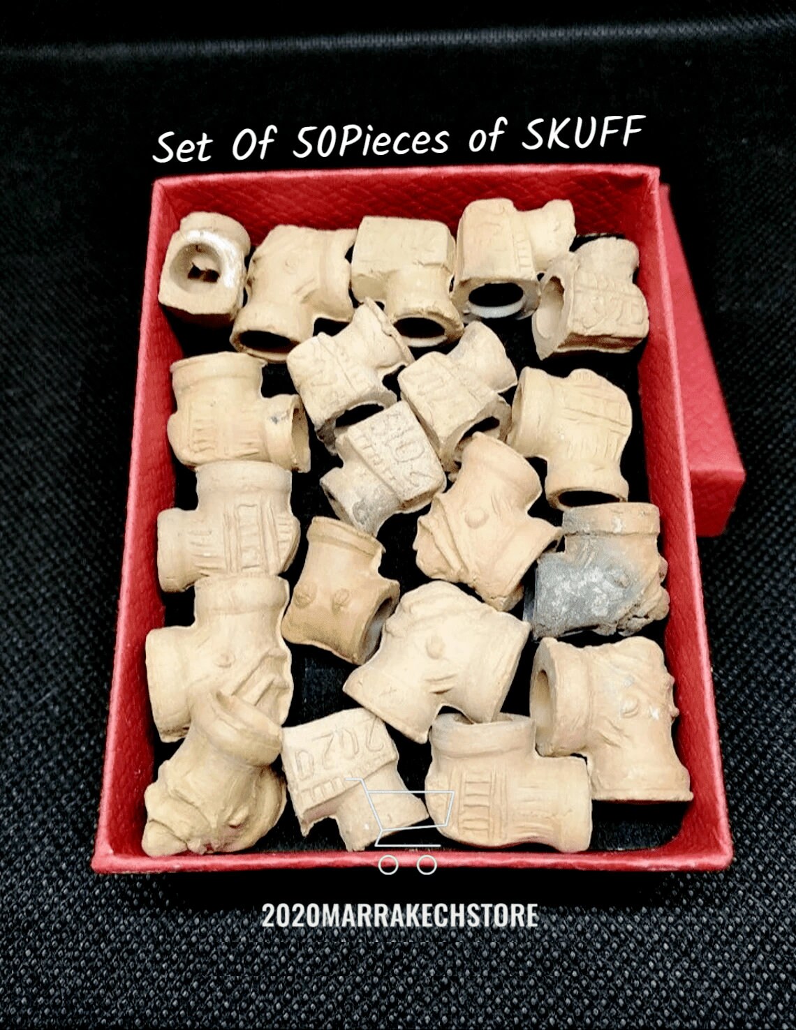 Promotion Sef of 20-100 Moroccan Pipe Sebsi Traditional Skuffs Clays ...