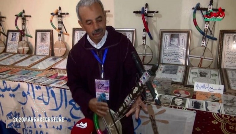 Old Moroccan Traditional Musical Instrument Ribab Amazigh Music Berber ...