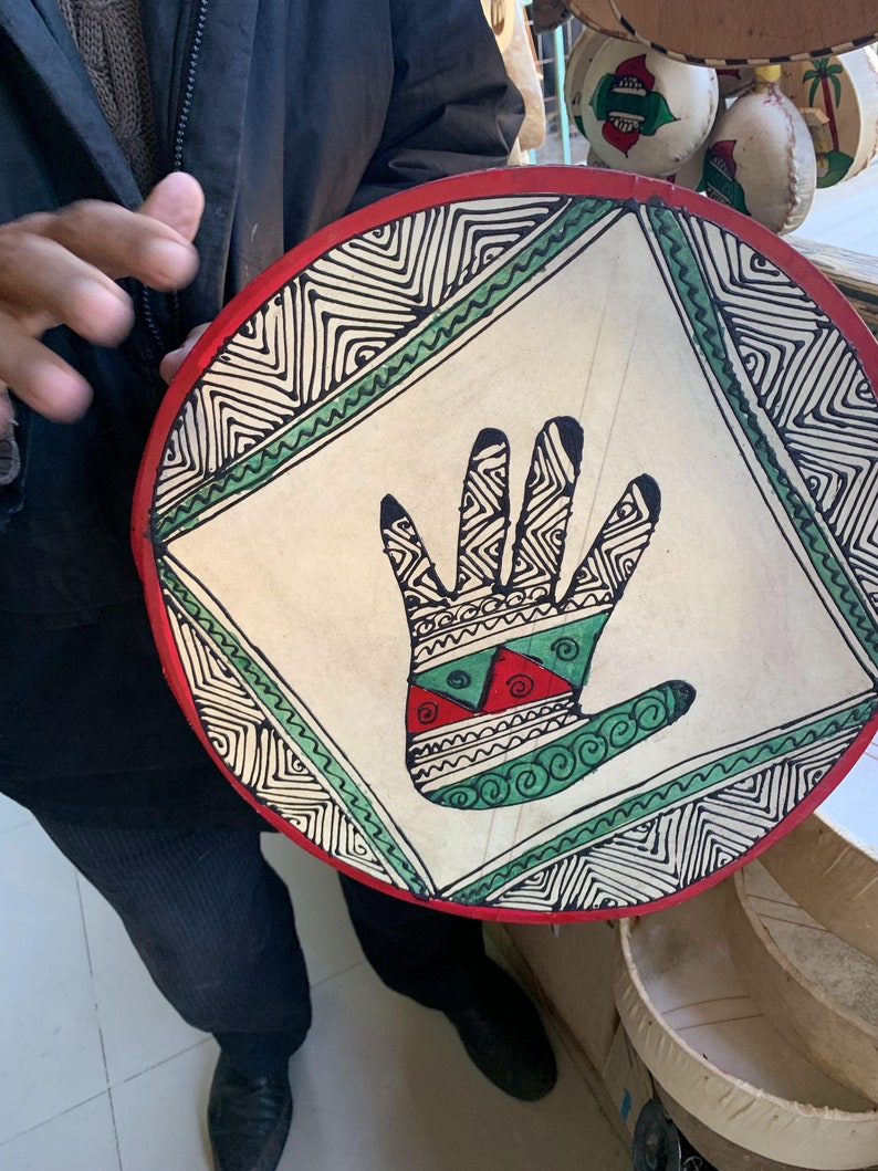 The Bendir is a Traditional Frame Drum North Africa Moroccan ...