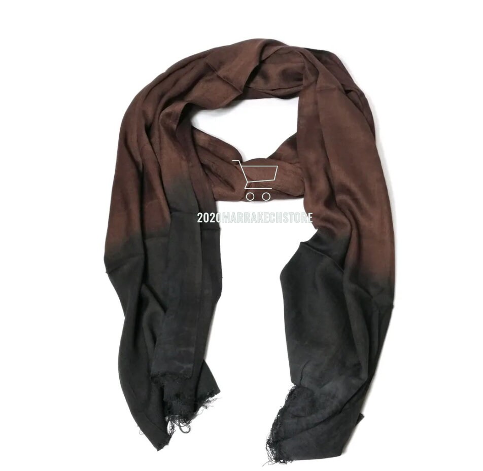 Original Moroccan Berber Tuareg Scarf - Long Ethnic Handmade Turban for ...