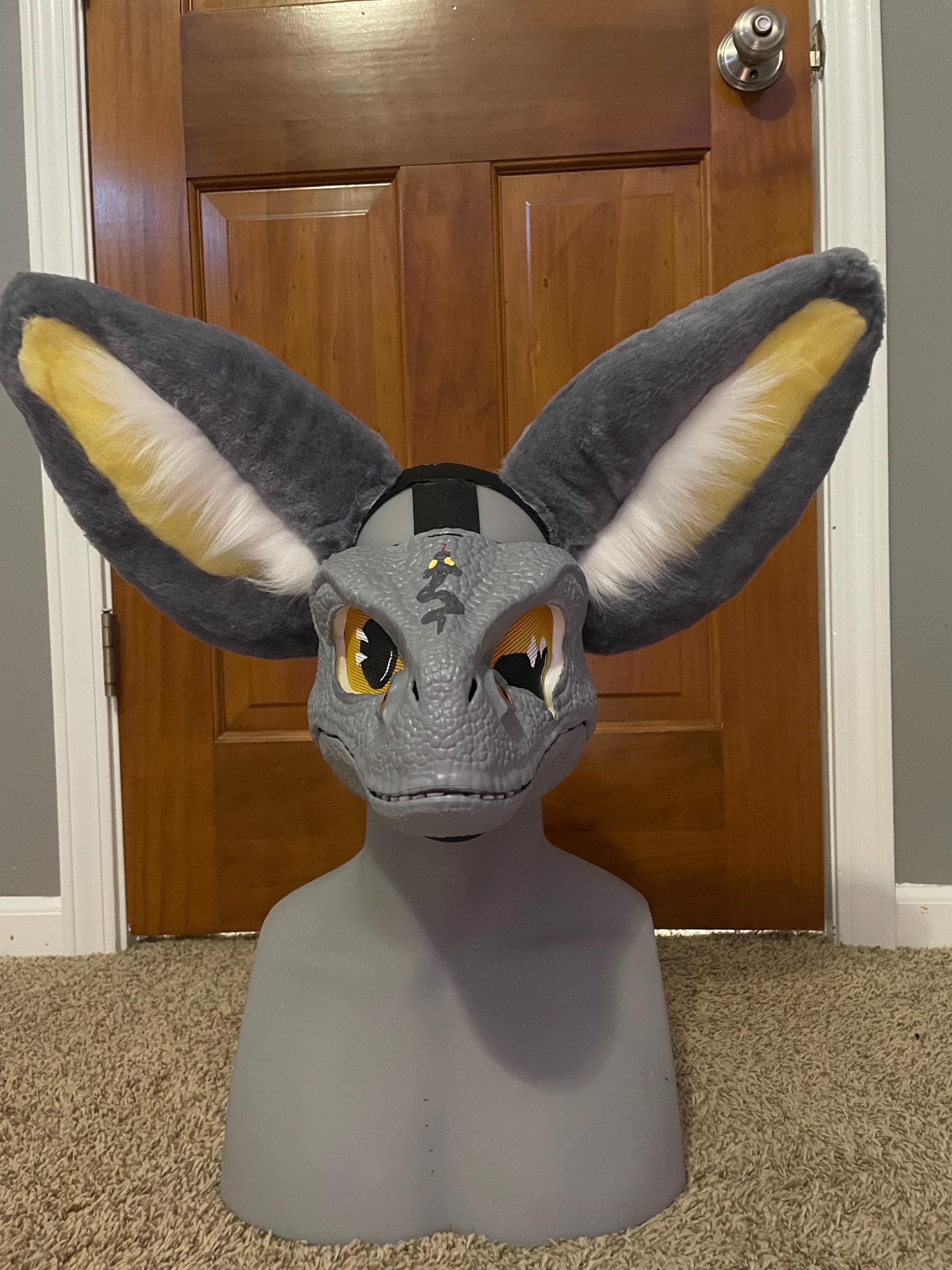 Modified Dinomask With Ears - Etsy
