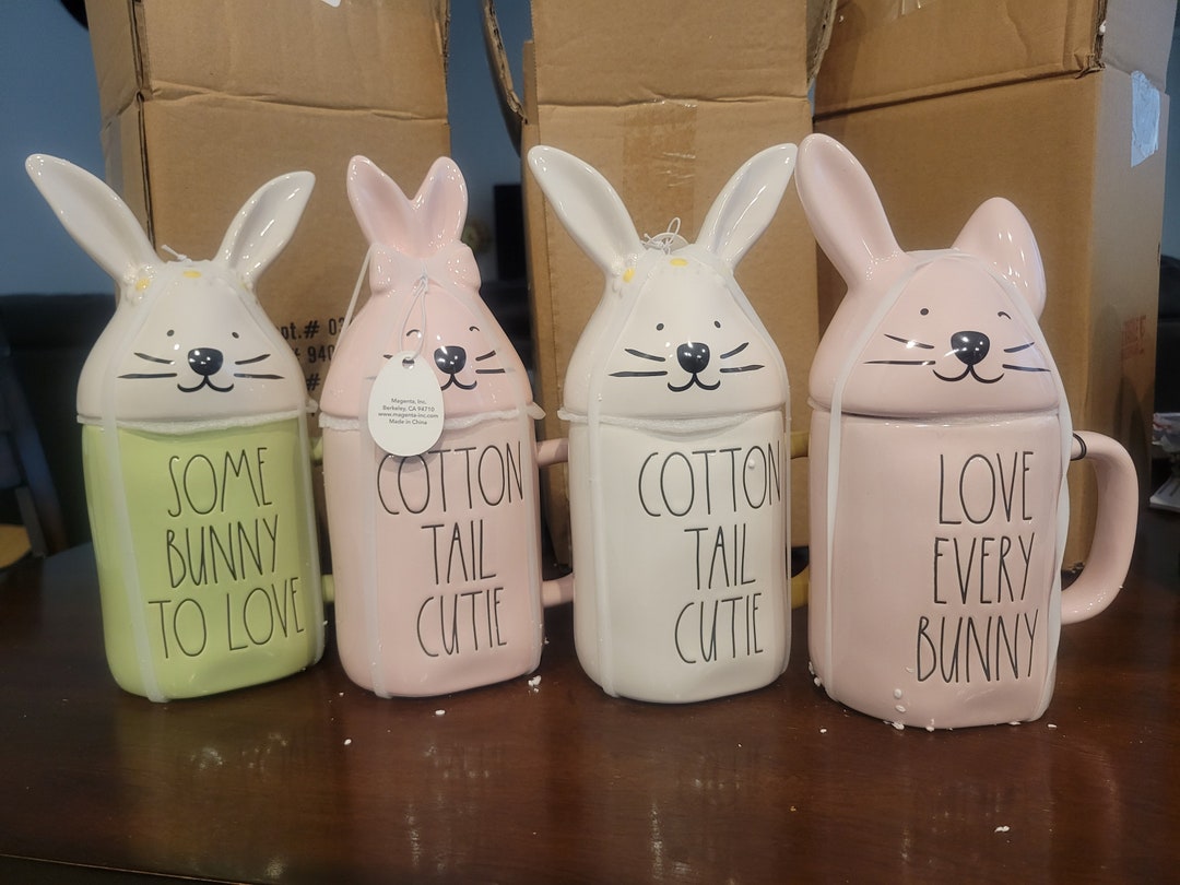 Rae Dunn Farm House Easter Mugs Bunny Buns Mug Bunny - Etsy