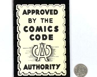 Comics Code Authority - Etsy