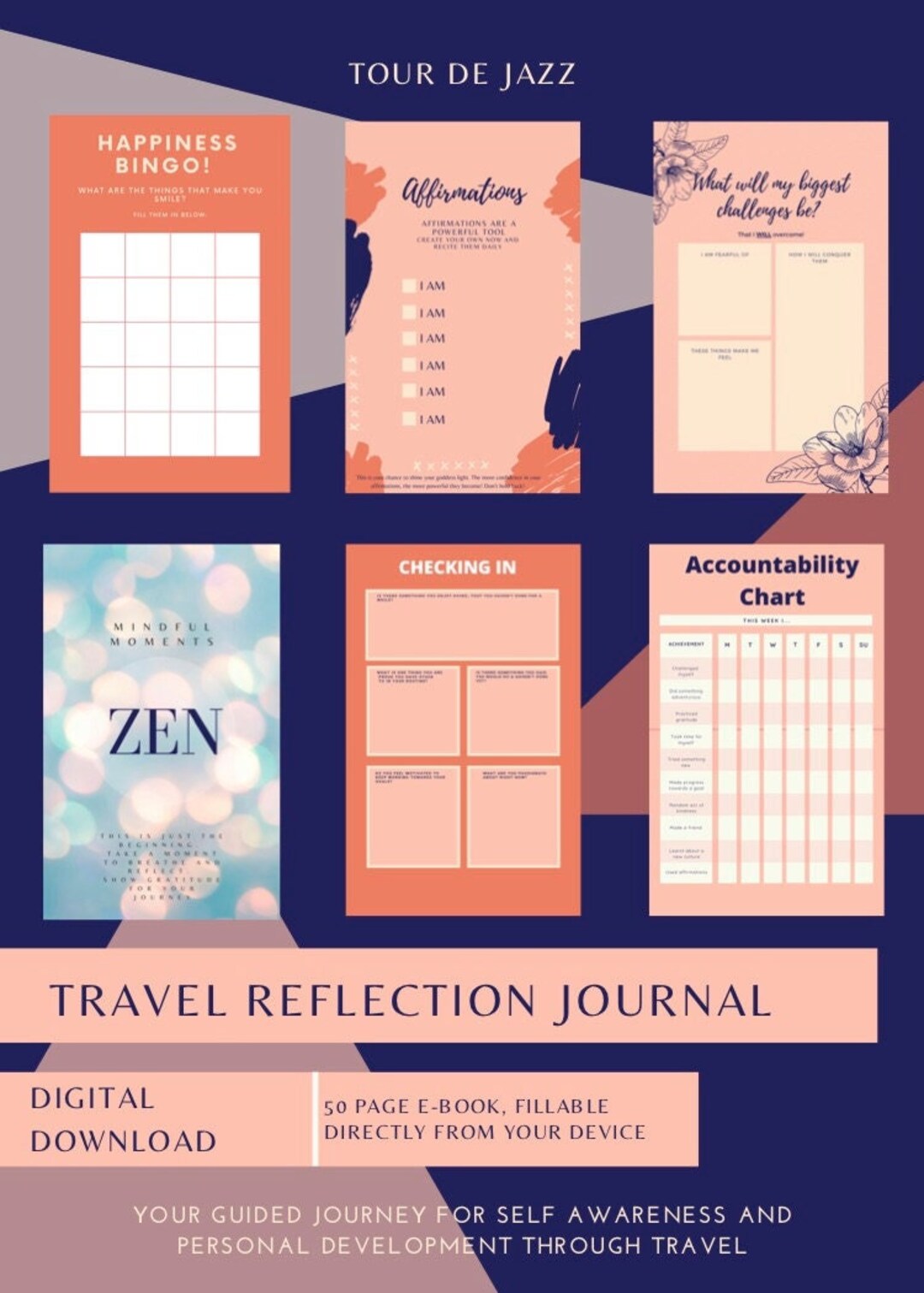 Digital Travel Journal-digital Download, Ebook, Journal Prompt, Travel ...