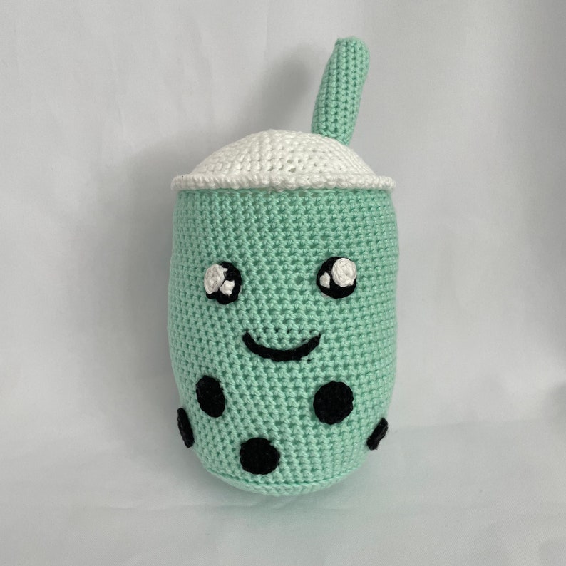 Crochet Pattern for Bubble Tea Plush Plushie Stuffed Pillow Mini - Etsy