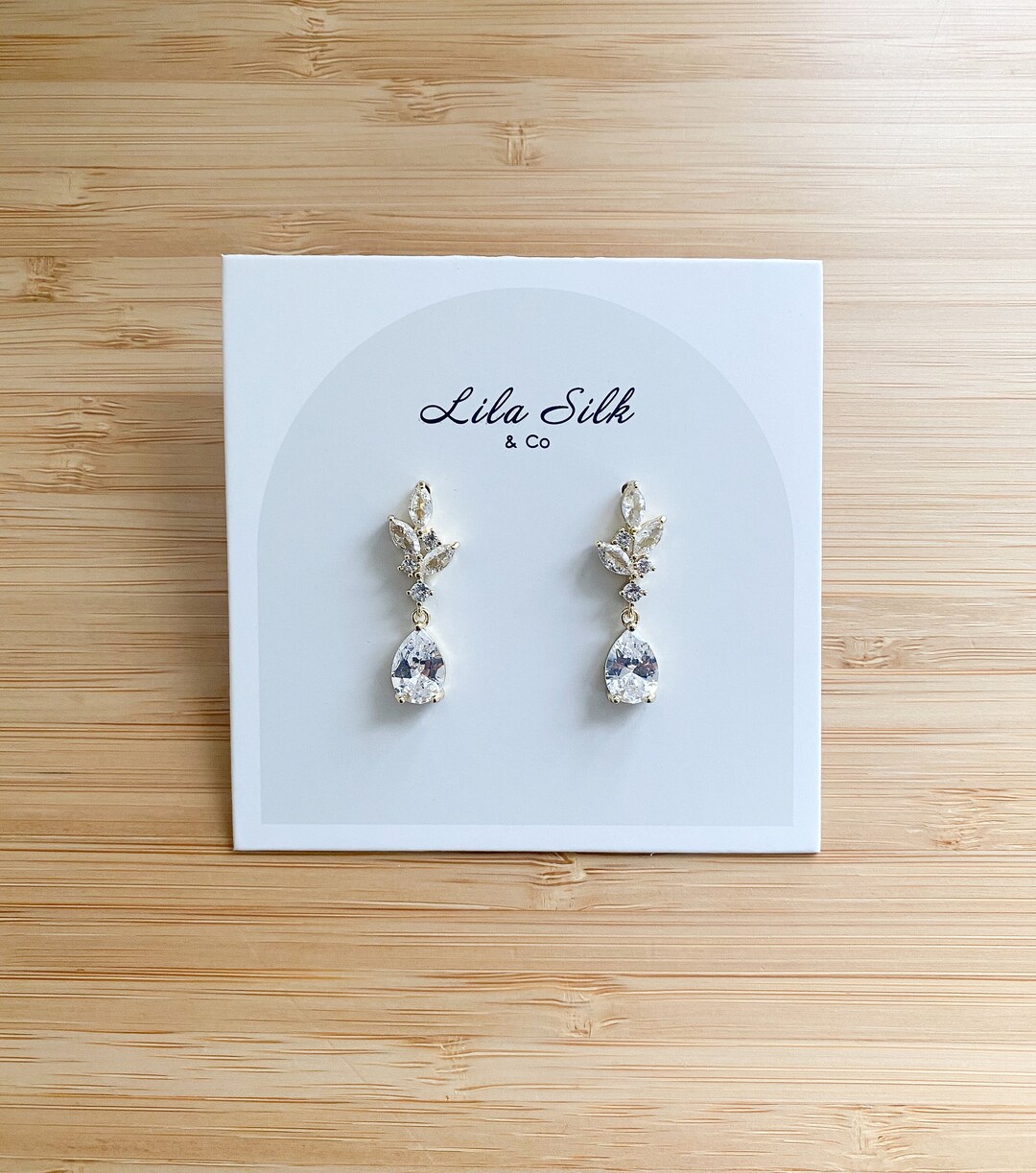 GENEVA Crystal Bridal Drop Earrings Crystals Wedding Earrings Wedding ...