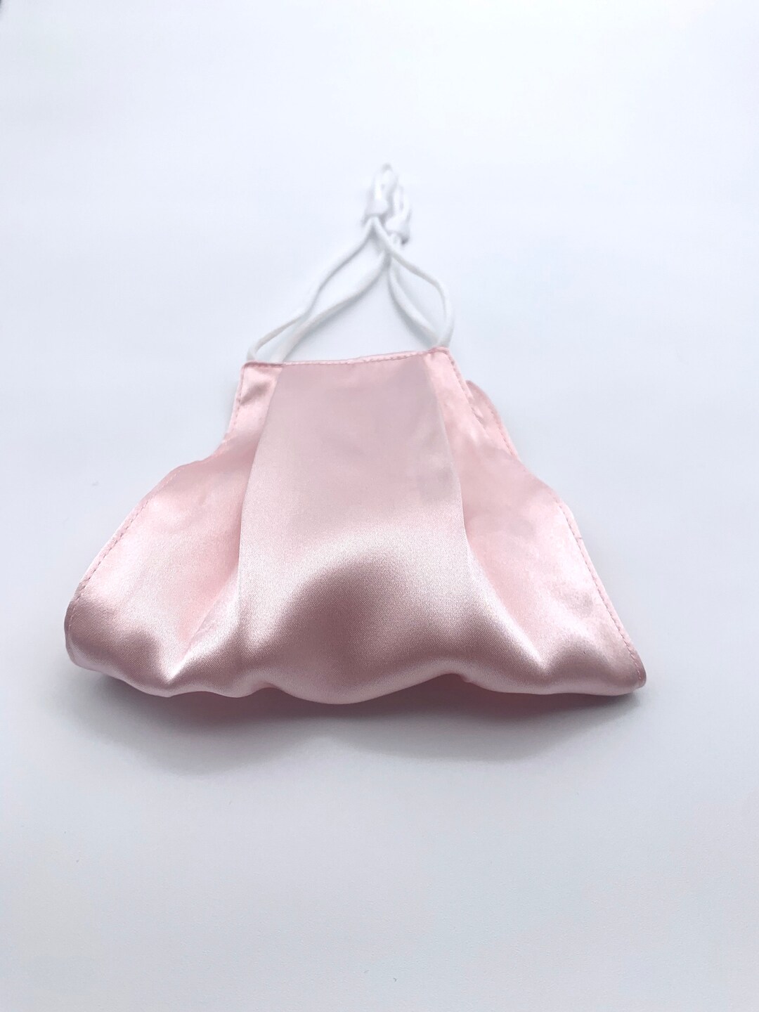 Pink Mulberry Silk Face Mask | Organic, Adjustable, Washable - Etsy