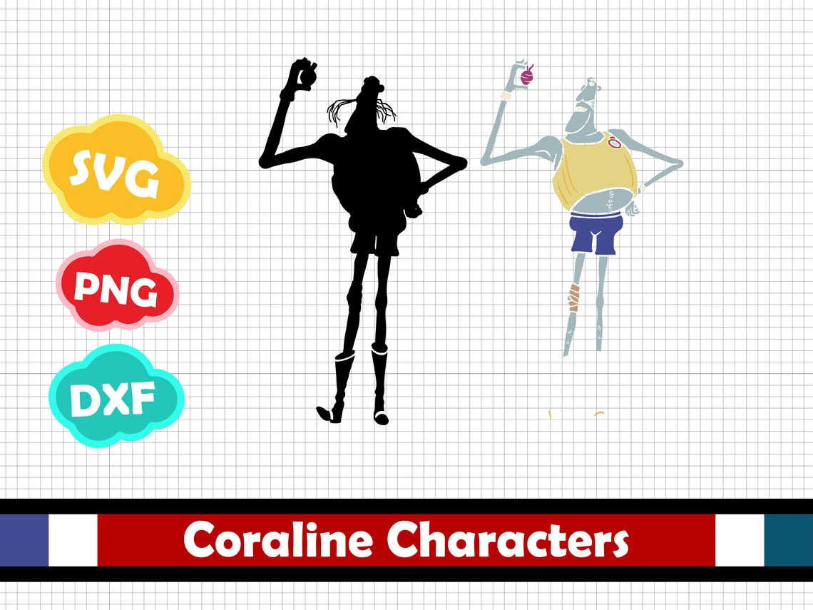 Coraline Adult Characters Witch Girl Fantasy World - Etsy