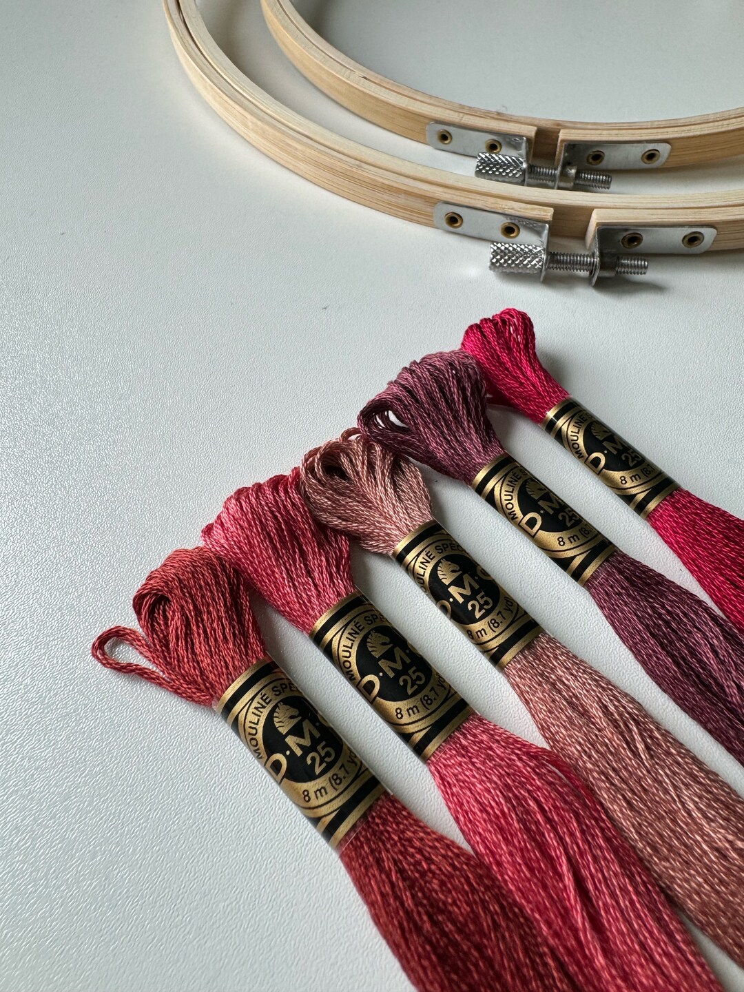 5 Palette DMC Brand Embroidery Cross Stitch Floss Set - Etsy