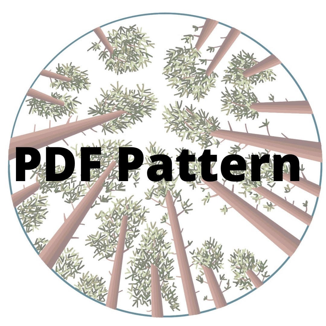 Forest Embroidery Digital Pattern PDF - Etsy