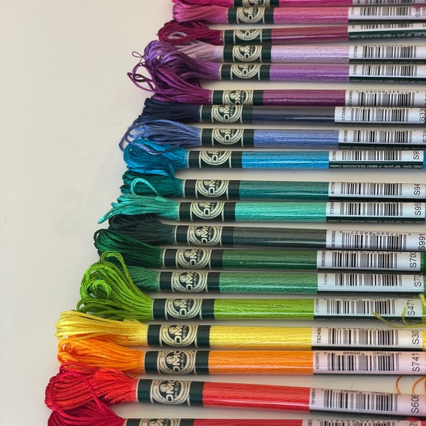 Dmc Variegated Floss - Etsy