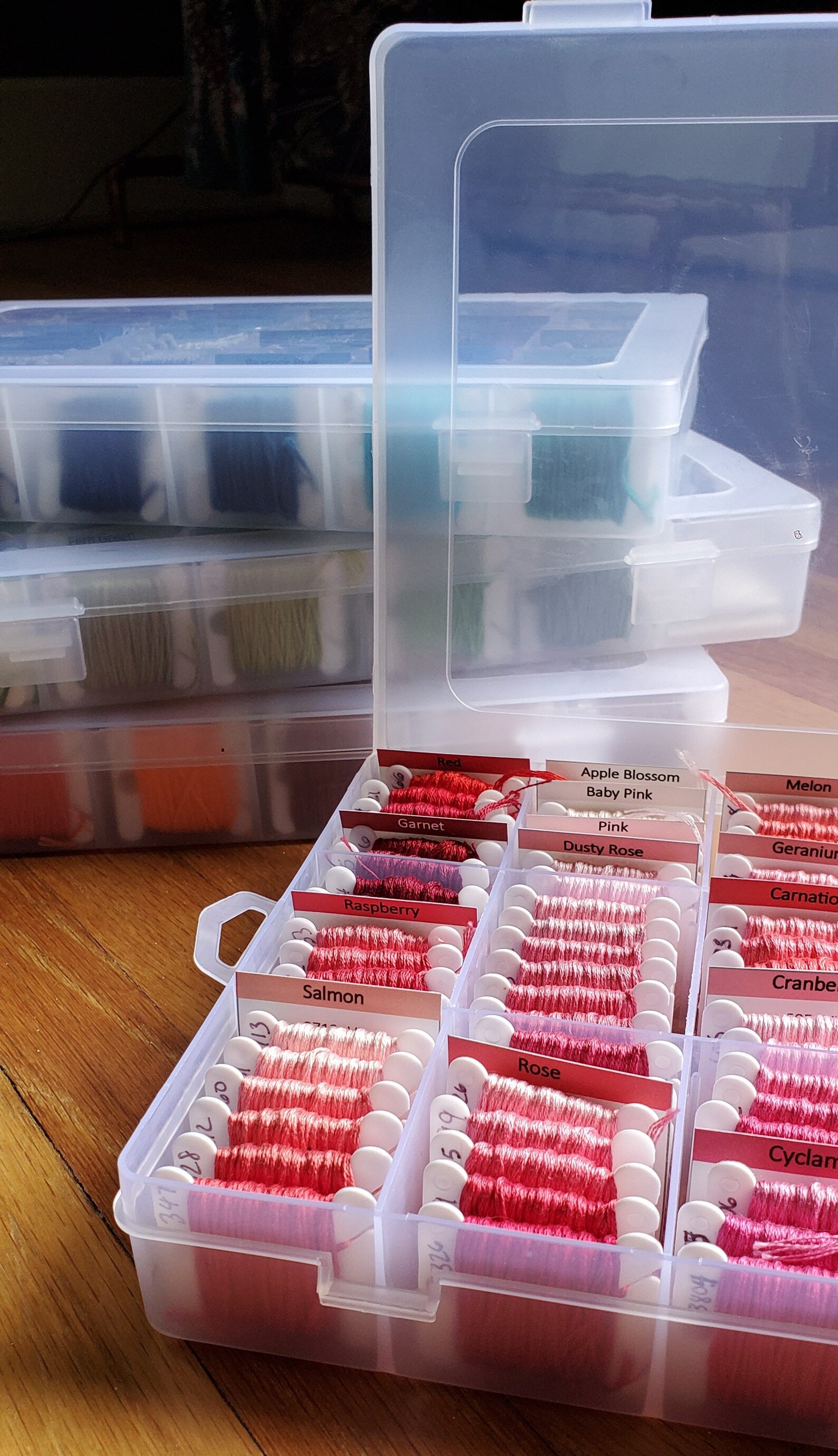 Plastic Organization Box for Thread and Floss - Etsy