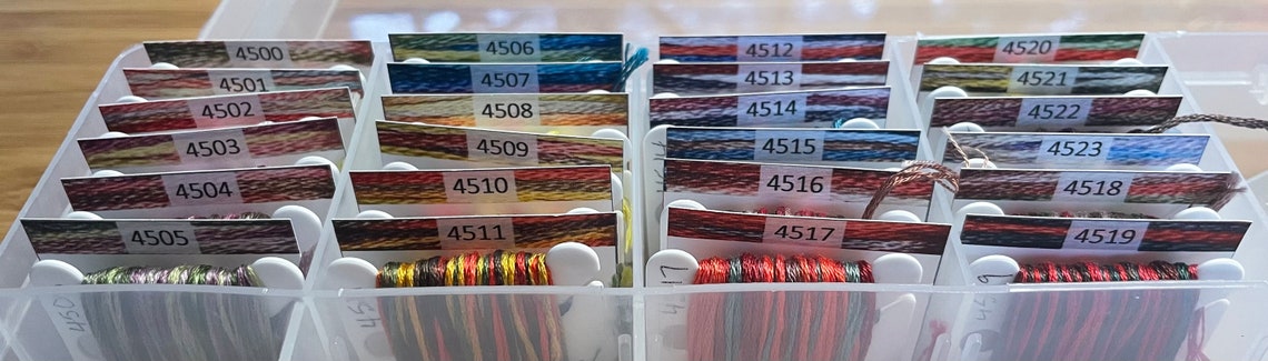 PDF Coloris Specialty Thread Embroidery Organization System - the Tidy ...