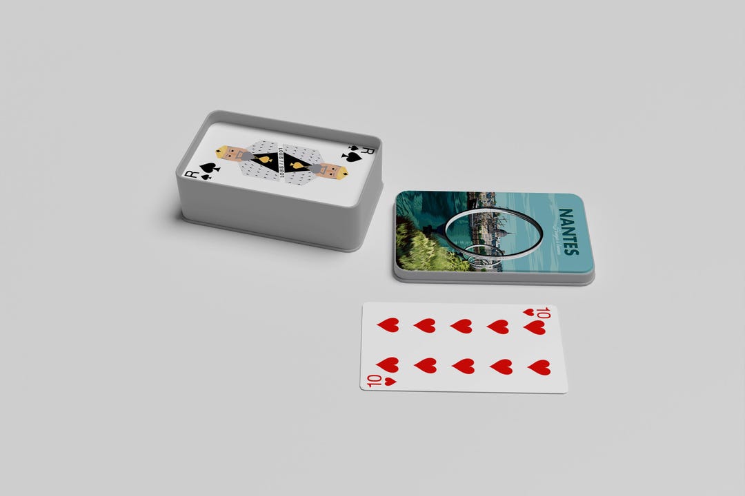 Nantes City Card Game - Quai - Etsy