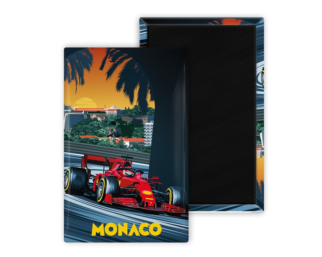 Monaco Grand Prix Magnet - Etsy