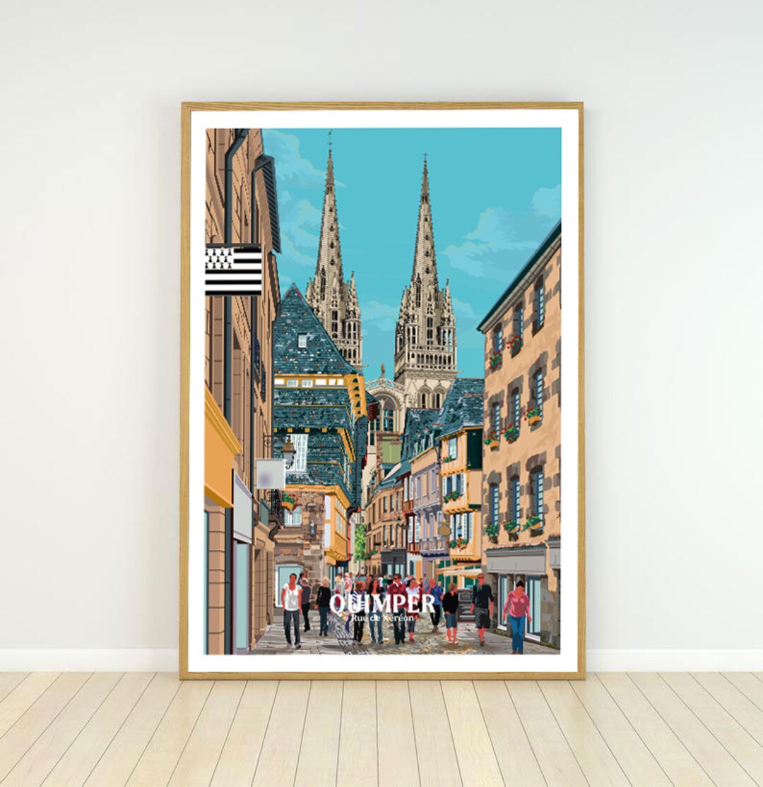 Quimper Poster - Etsy