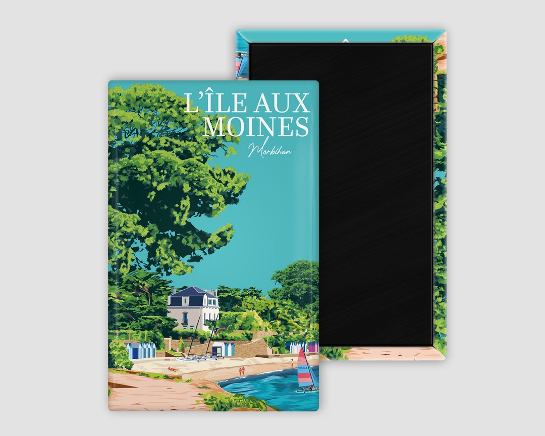 Magnet of Monks Island - Etsy