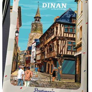 Dinan Poster - Etsy