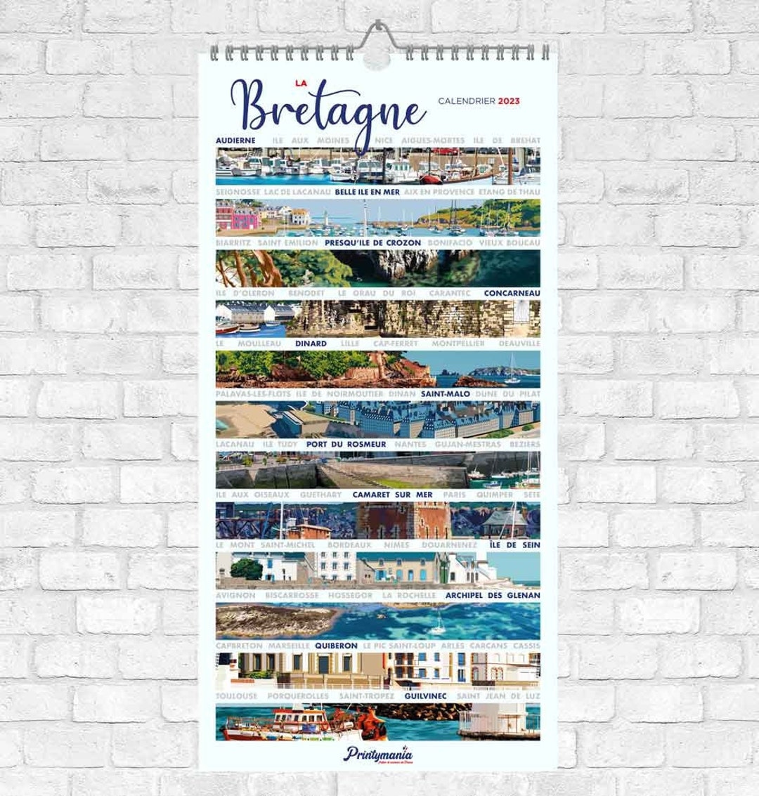 Calendar Brittany 2023 - Etsy