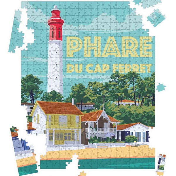 Lighthouse Puzzle - Etsy