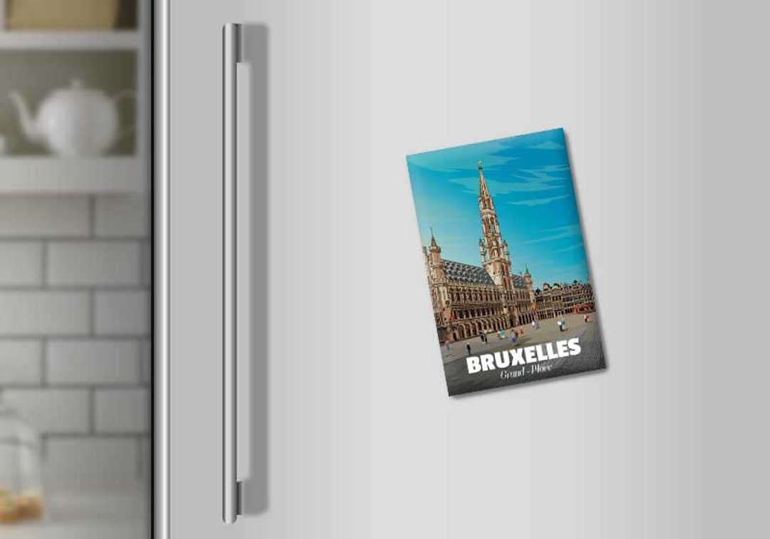 Brussels Magnet - Etsy