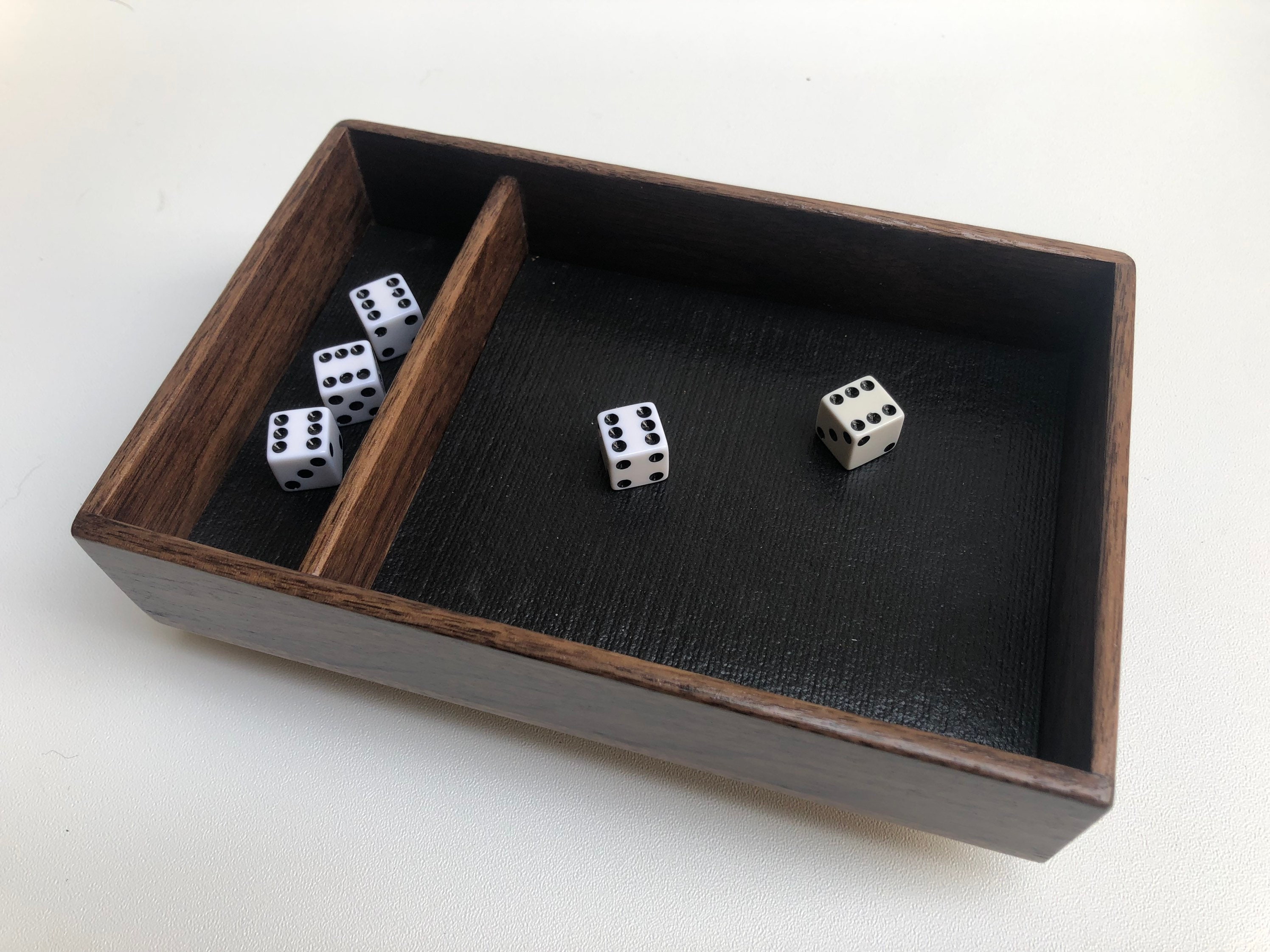 Wooden Dice Trays, Gaming Dice Tray, Rolling Surface for Board Games - Etsy