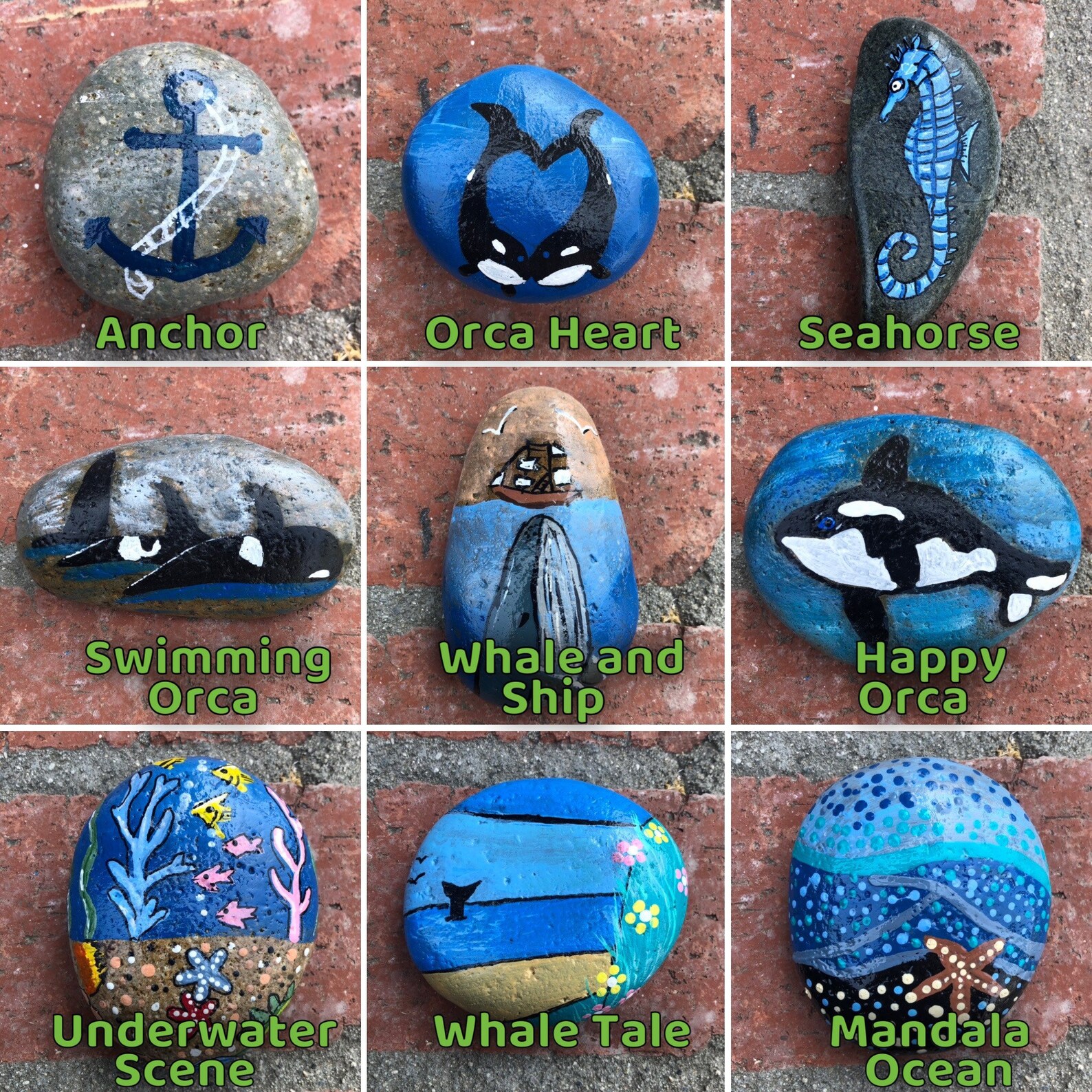 Painted Rocks, Garden Decor, Inspirational Rocks, Kindness Rocks - Etsy