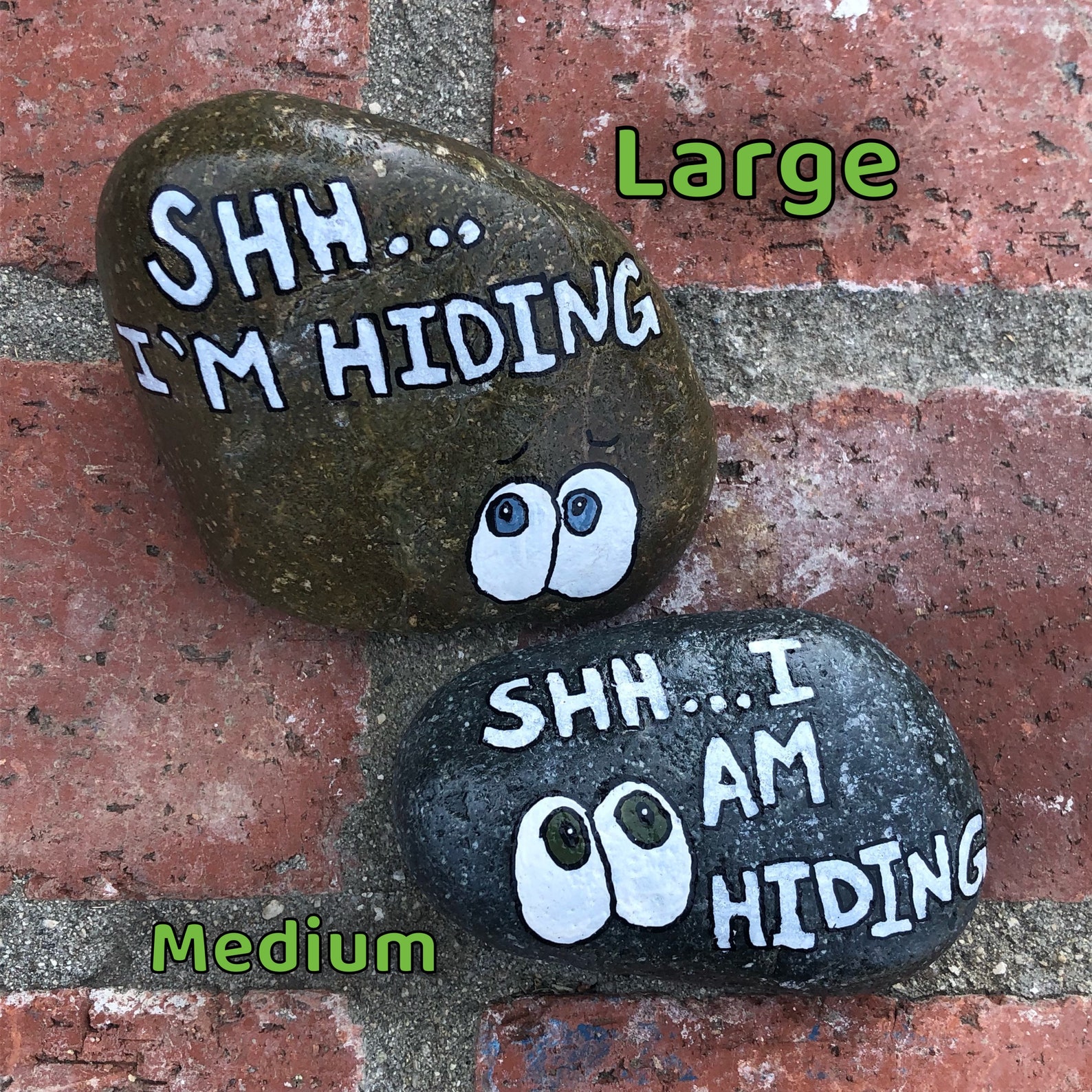 Painted Rocks Garden Decor Inspirational Rocks Kindness - Etsy