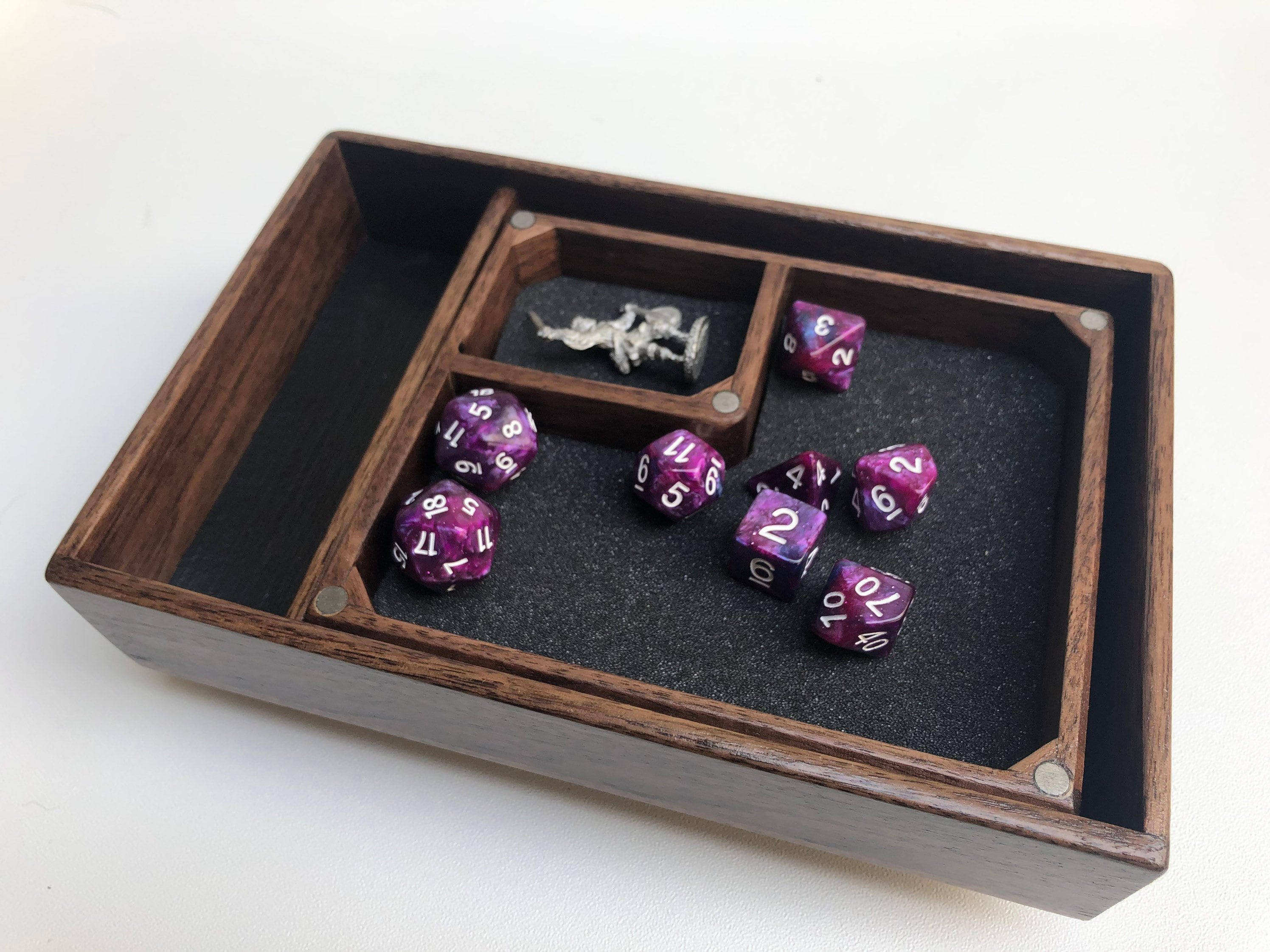 Wooden Dice Trays, Gaming Dice Tray, Rolling Surface for Board Games - Etsy
