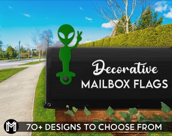 Alien Mailbox Flag - Etsy