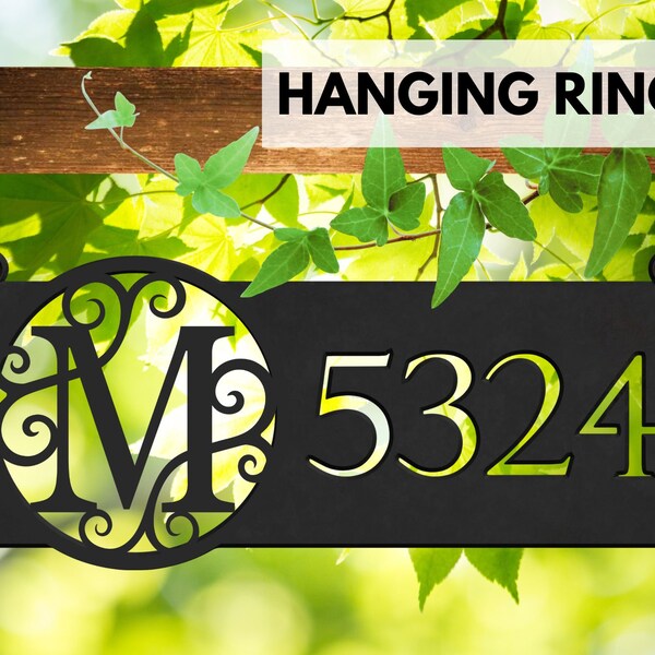 Hanging Address Sign - Etsy