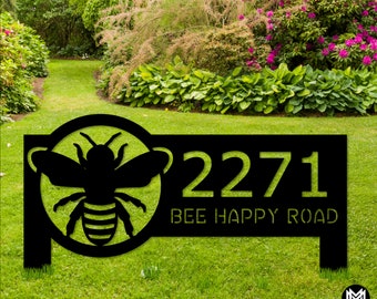 Metal Bee Sign - Etsy