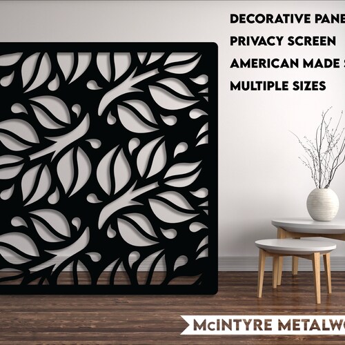 Decorative Metal Panel DP-26 Fence Privacy Screen - Etsy