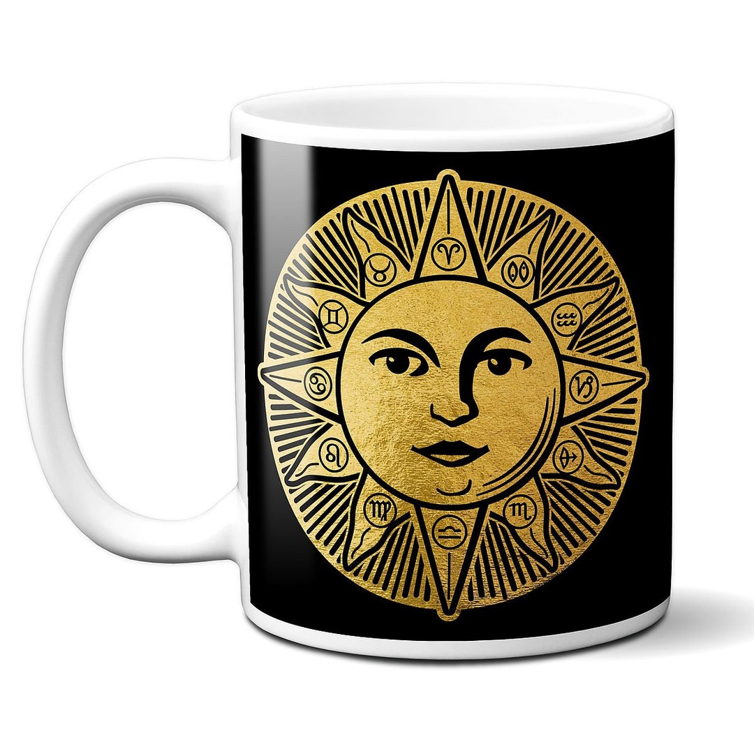 Sun in Splendour Signs of the Zodiac Astrology Coffee Mug 11 or 15 Oz ...