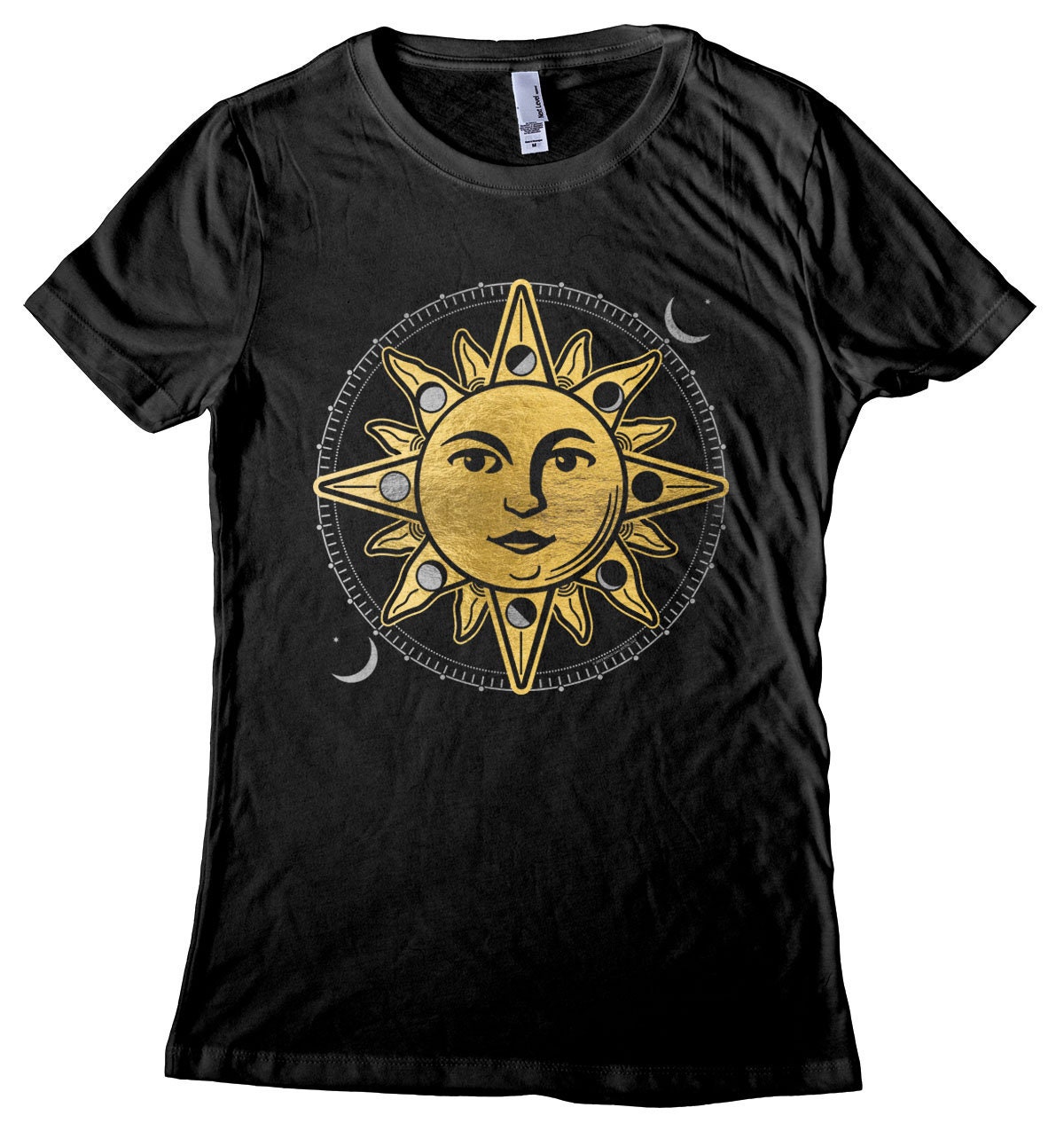 Sun in Splendour - Phases of the Moon - Mystical Men's and Women's T ...