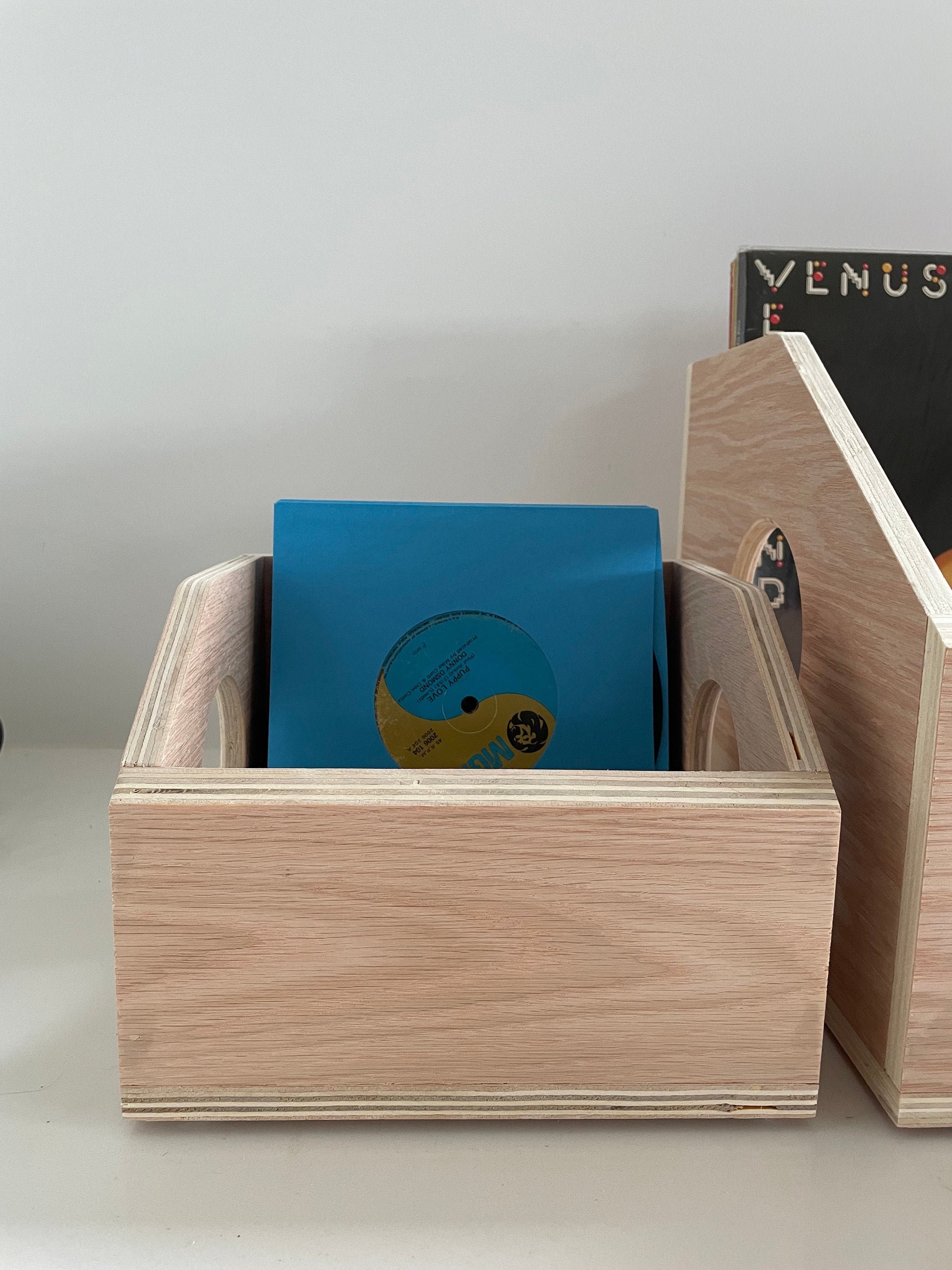 45" Mini Vinyl Record Crate — King West Carpentry