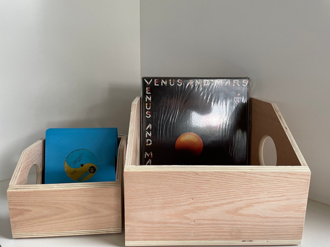 45 Mini Vinyl Record Crate | Etsy