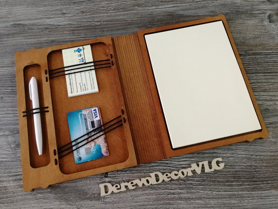 Laser Cut Notebook Svg File Digital Vector Glowforge Laser Cnc Cut Svg ...