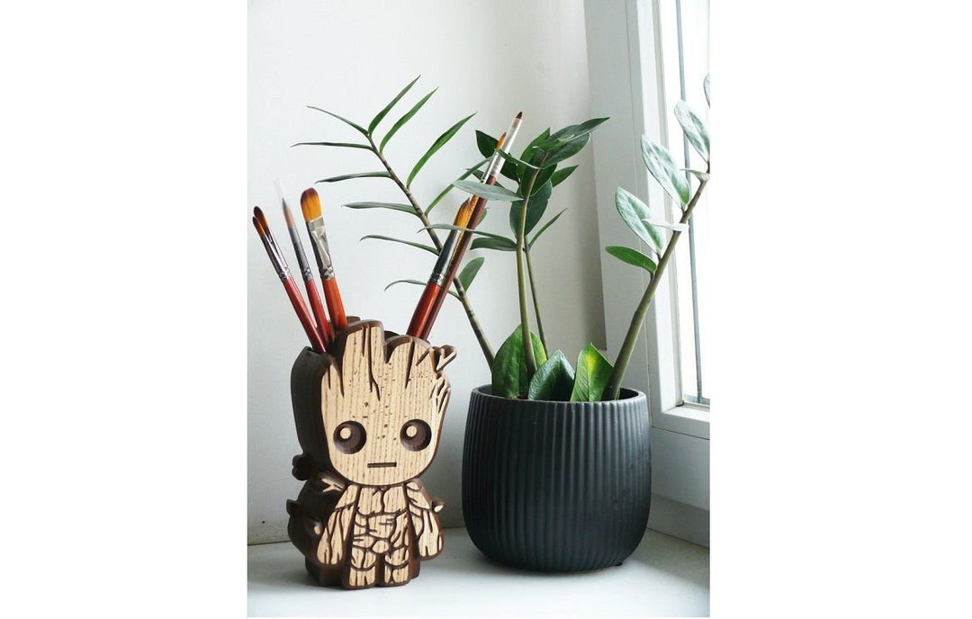 Baby Groot Laser Cut File Svg Laser Cut Svg Dxf Files Wall Sticker ...